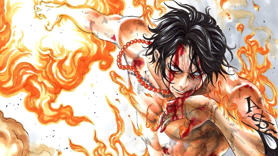 Fire Fist, Ace, One Piece, 4K, #6.103 Wallpaper PC Desktop