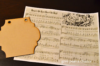 Give Peas a Chance: Noel Banner tutorial