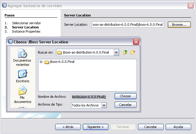 Java: Como integrar un servidor de aplicaciones