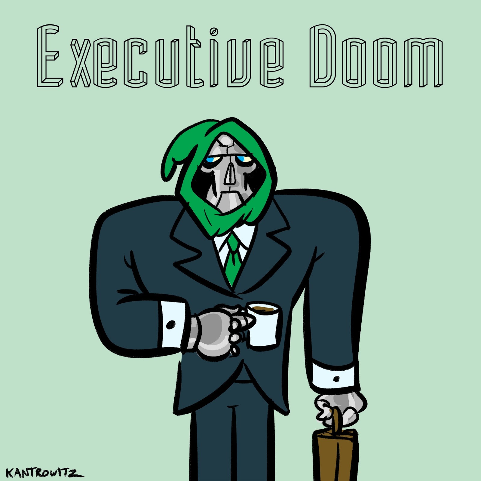 David Kantrowitz - Art Blog: Random Word Drawing - Doom / Executive