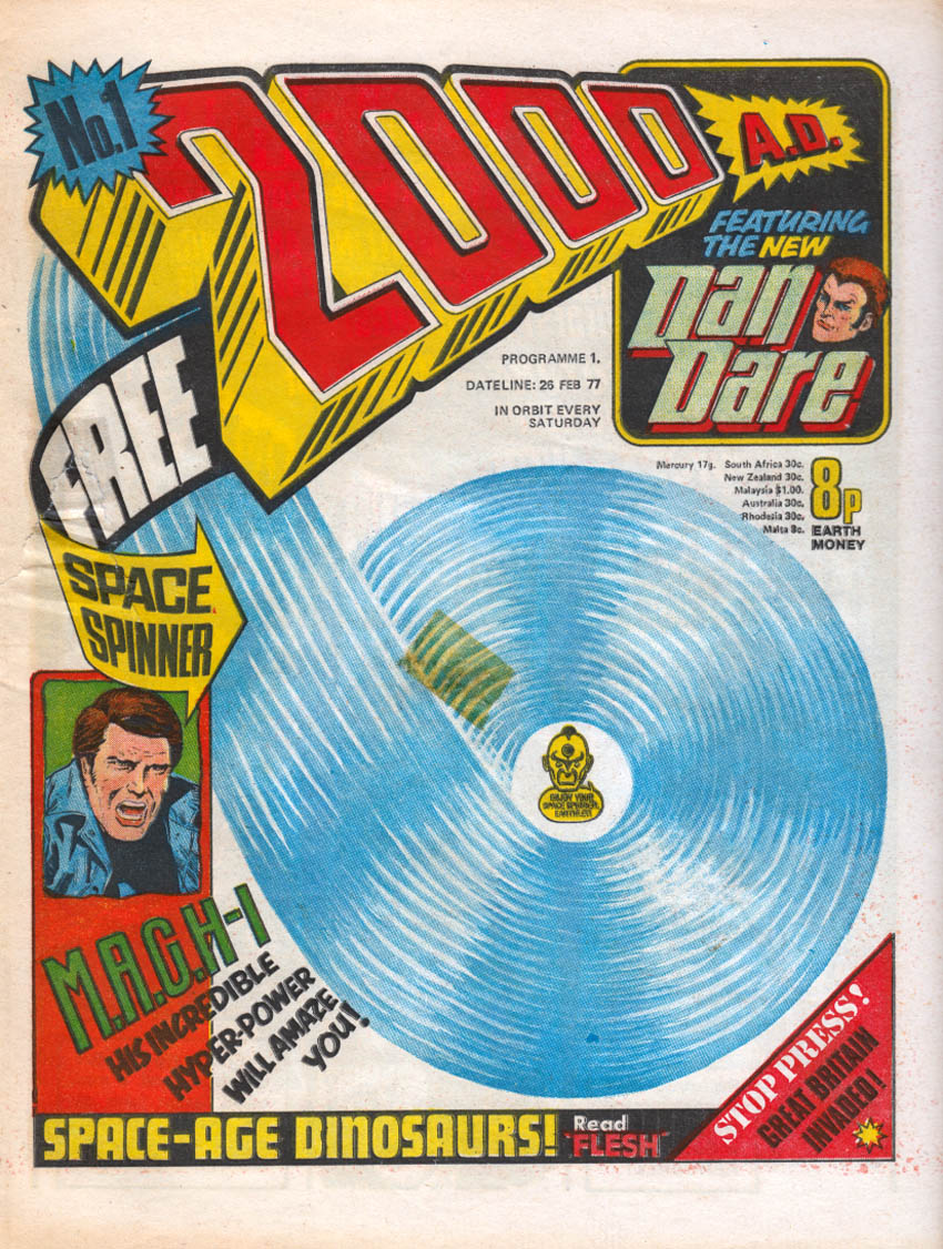 BLIMEY! The Blog of British Comics: It's 2000AD's 40th anniversary!