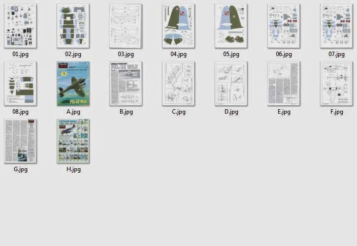 Downlaod Papercraft: SAMOLOT POSCIGOWY PZL-38 WILK