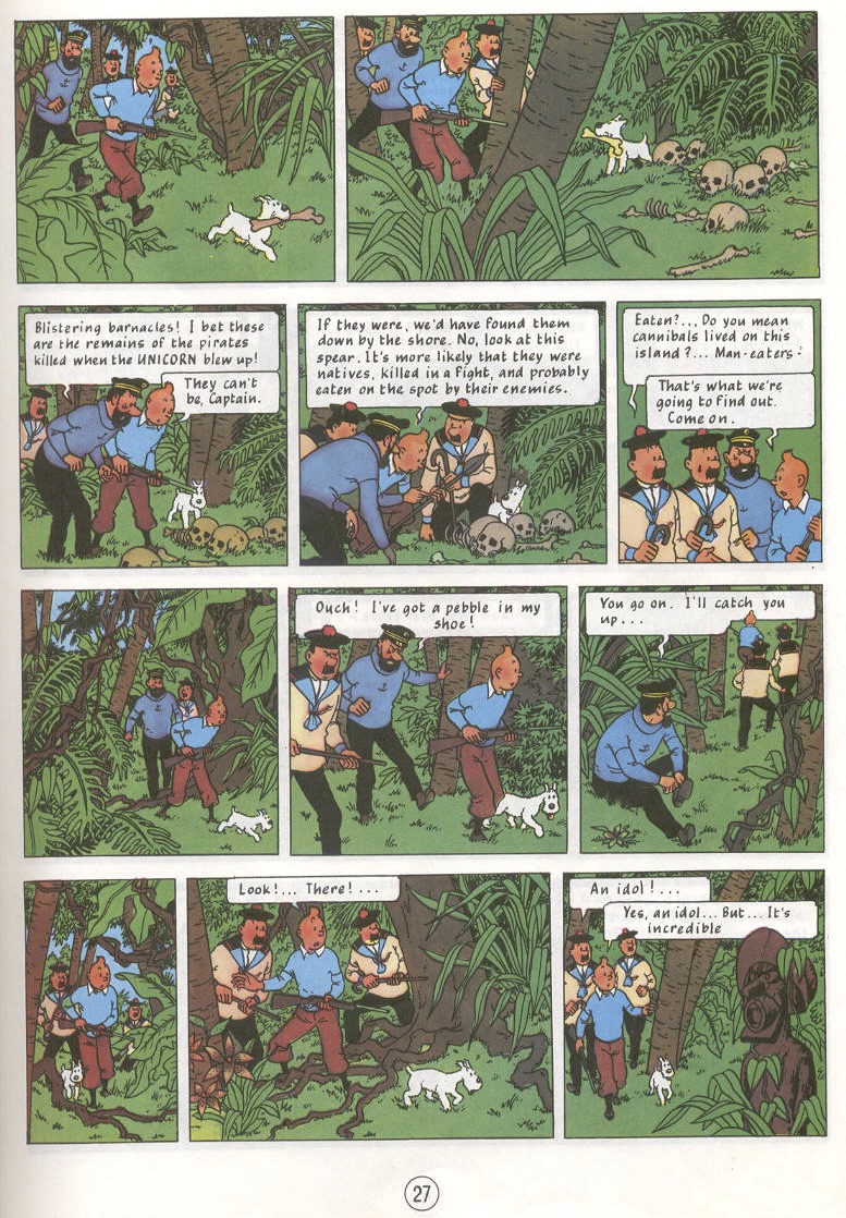 Alien Explorations: Traces of "The Adventures of Tintin: Red Rackham's ...