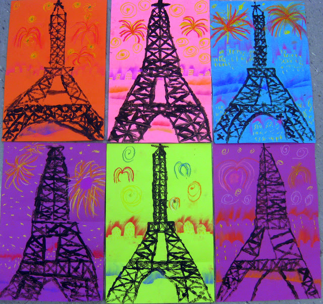 Cassie Stephens: Eiffel Tower