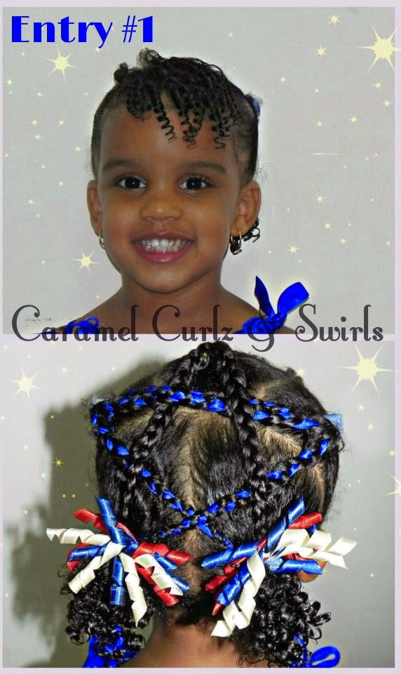 Caramel Curlz & Swirls: The Winners of Our 4th of July Hair Contest!
