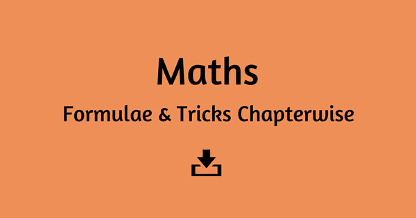 Maths Tricks For Competitive Exams Formulas PDF Download maths-tricks-for-competitive-exams-formulas-pdf-download