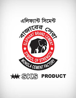 elephant brand cement vector logo-1