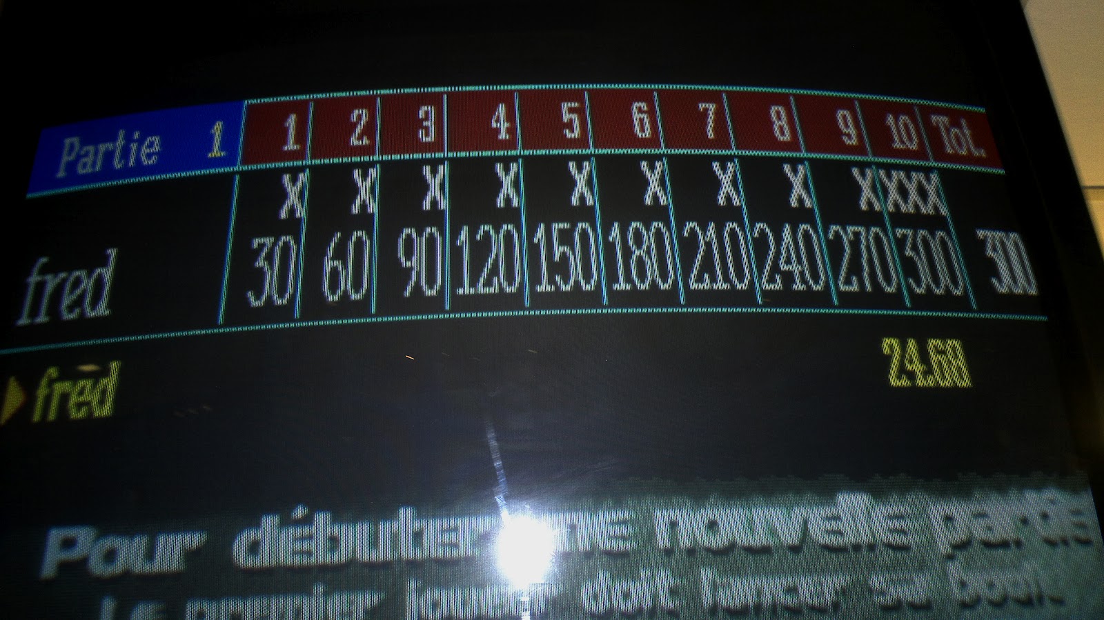 Fred Maurel: 300 score parfait au Bowling
