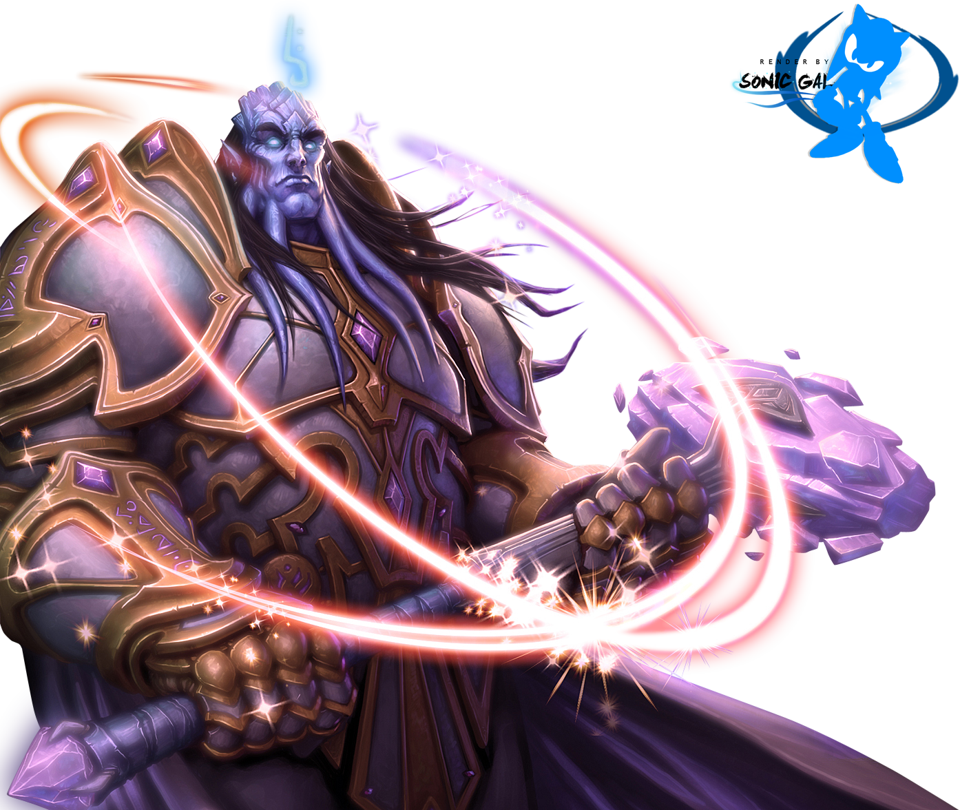 Bode Rilex Montagens: Warcraft Render