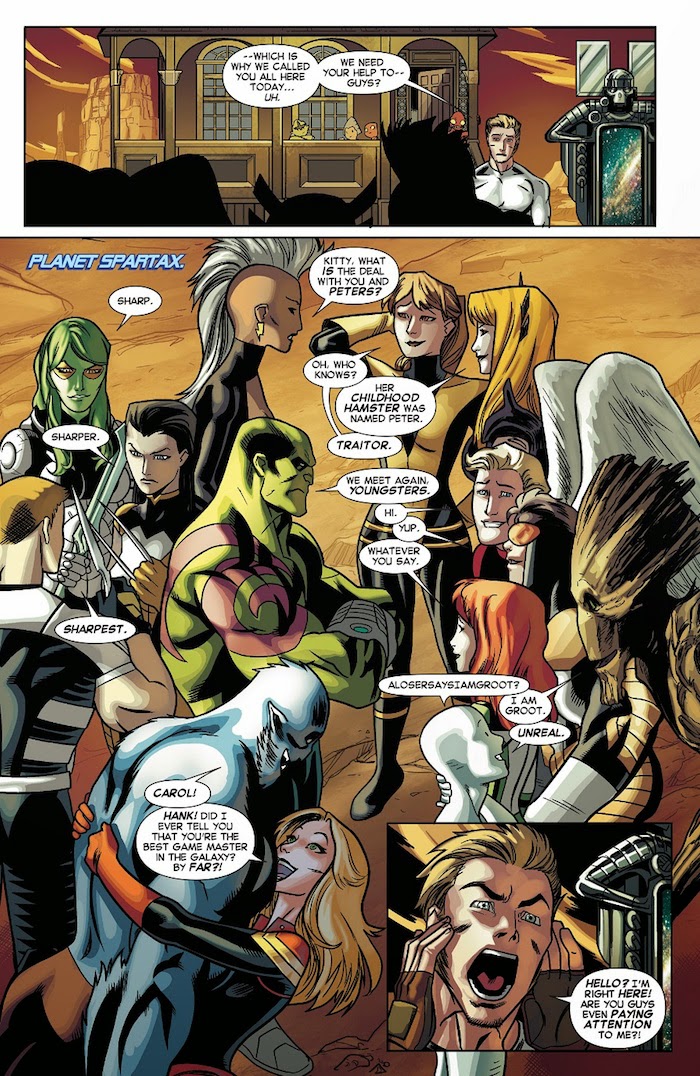 Looking At THE BLACK VORTEX, Marvel's X-Men and Guardians of The Galaxy ...