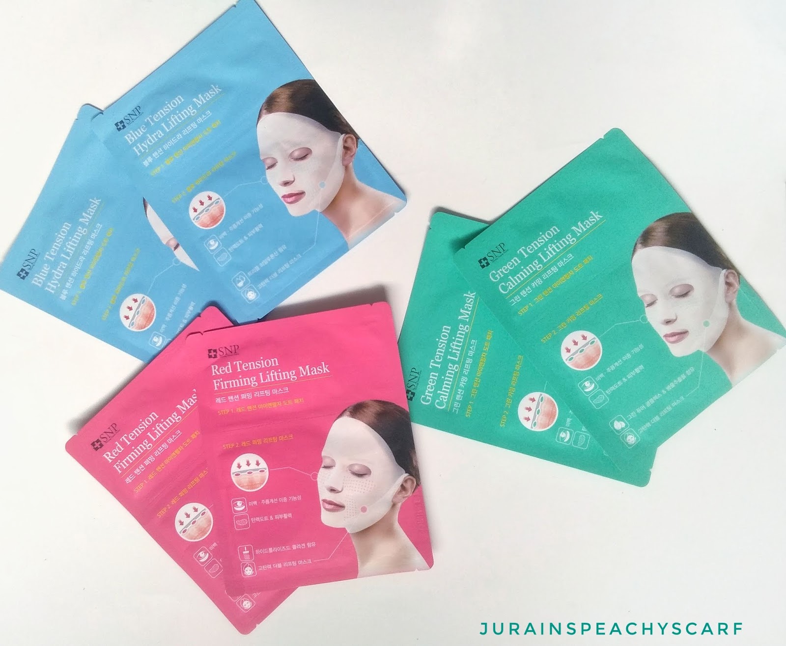 SNP Red Tension Firming Lifting Mask Review