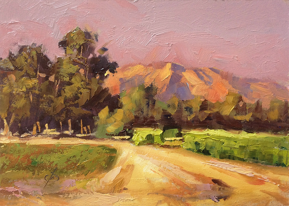 TOM BROWN FINE ART: CALIFORNIA IMPRESSIONIST PLEIN AIR by TOM BROWN
