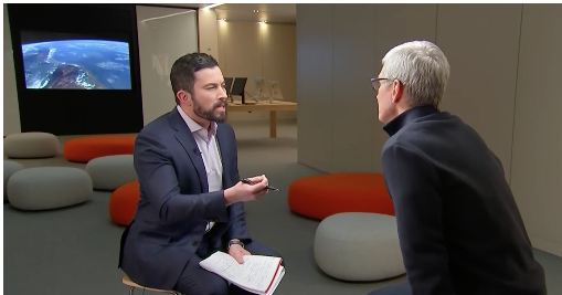 Apple CEO Tim Cook Speaks with CNBC’s Josh Lipton Today [Video ...