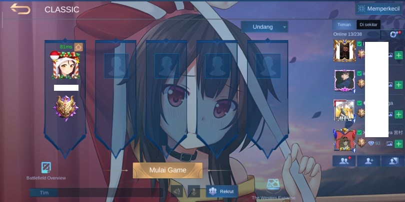 Megumin [Mod Mobile Legend Unity:Konosuba Project]