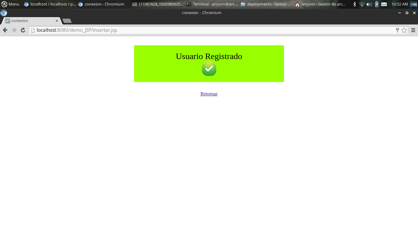 программист Artyom | -: Conexion y Insertar registros Base de Datos Mysql - Java Web (JSP)