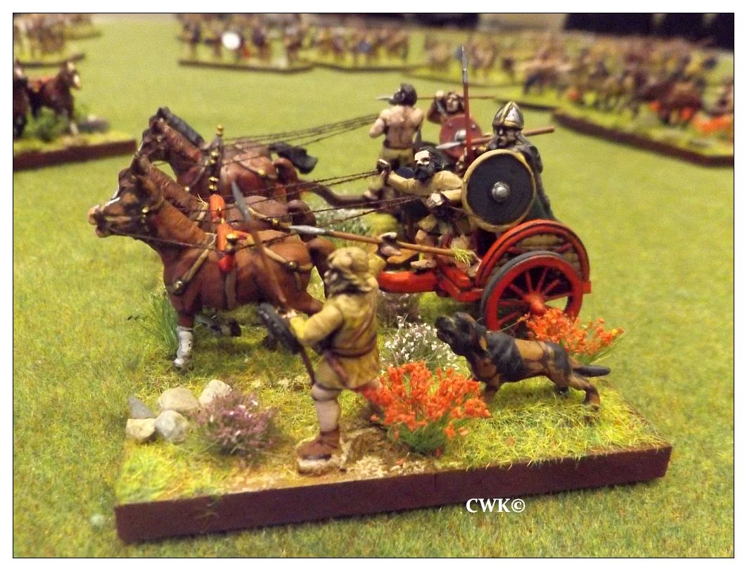 The Cardinal's Wargame Reveries: Irish chariots 28mm
