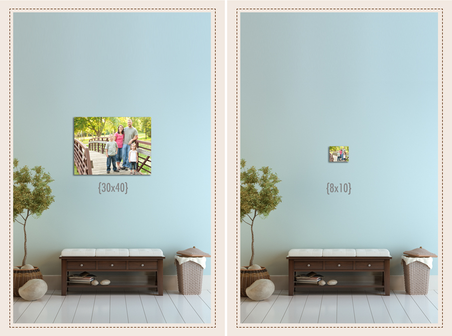 Jenny Lee's Gallery: Print Size, Does it Really Matter?