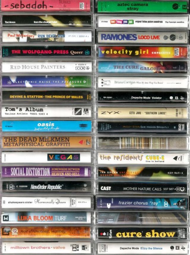 The Lost Art of Cassette Design ~ Vintage Everyday
