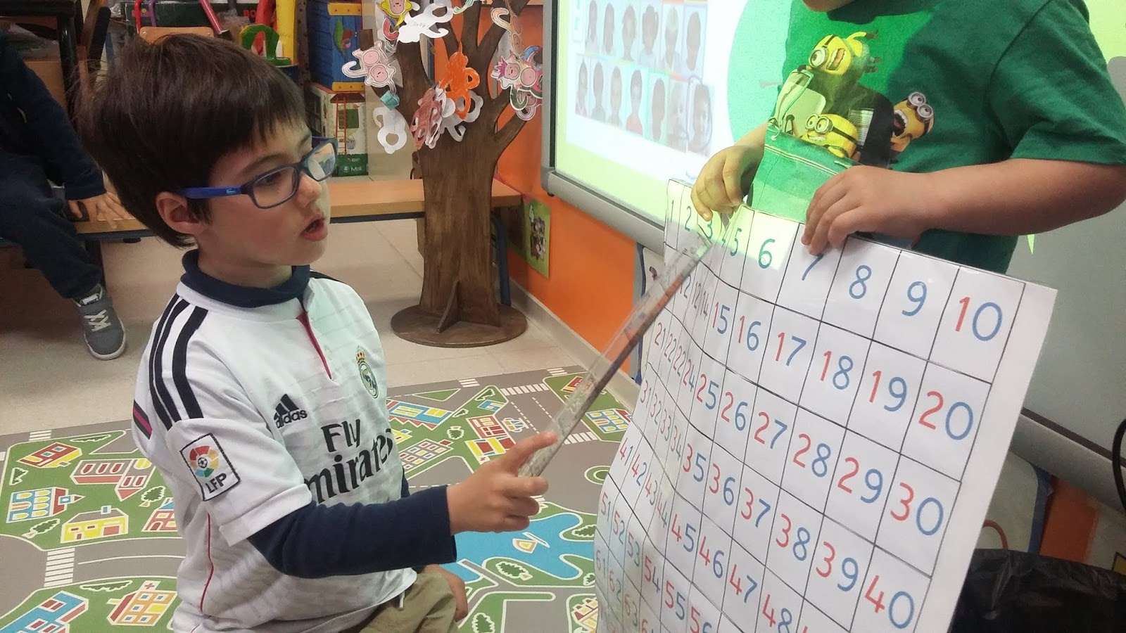 AULA INFANTIL : Jugando con los números.
