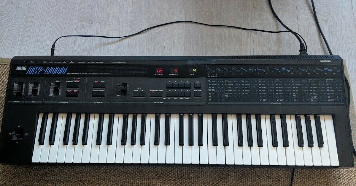 MATRIXSYNTH: Korg DW 8000 SN 003154