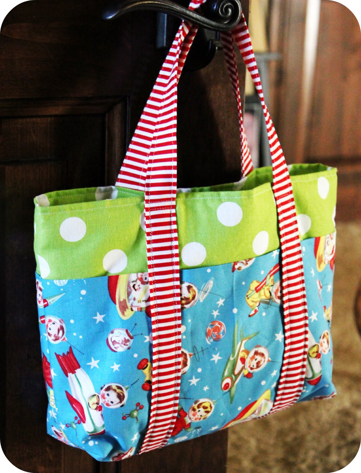 Cute & Simple Kids Library Bag Pattern | IUCN Water