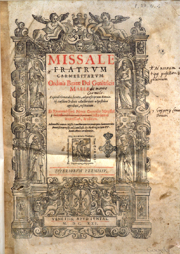 The Theology of the Offertory - Part 7.1 - The Missals of the Religious ...