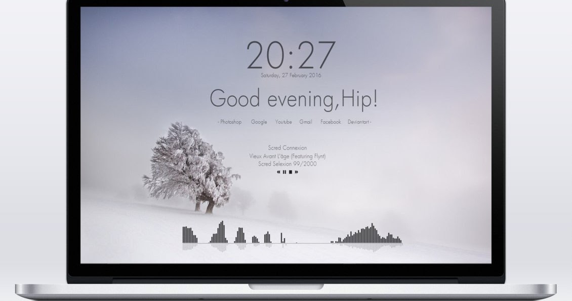 Simple Clean | Rainmeter Skins