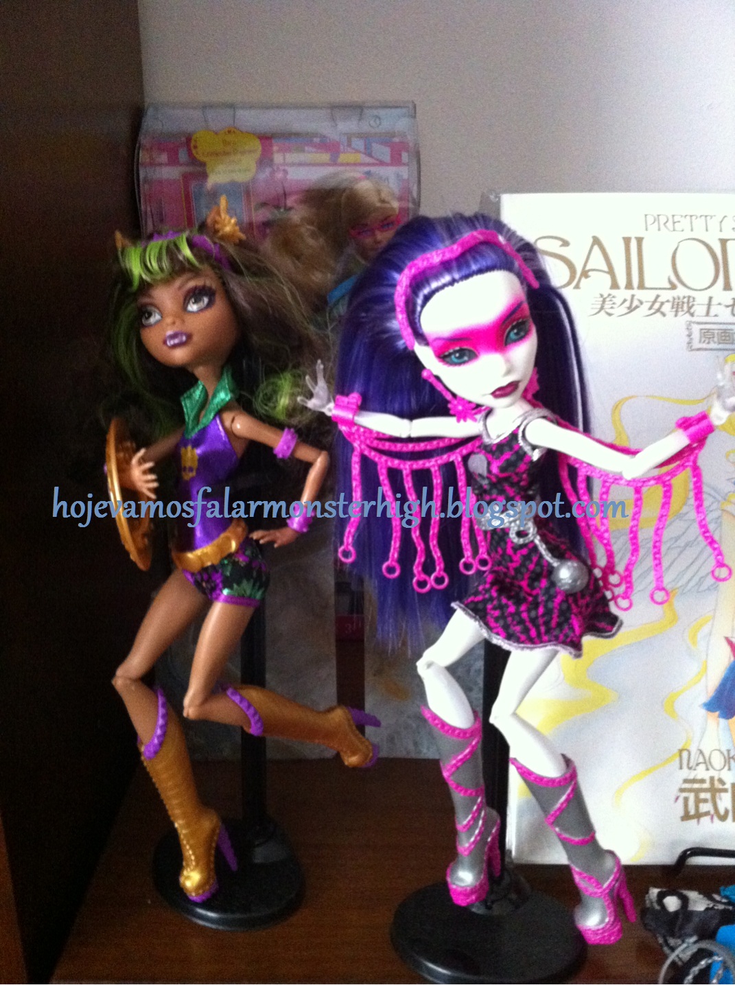 Hoje vamos falar de Monster High: Fotos da coleção Power Ghouls ♥