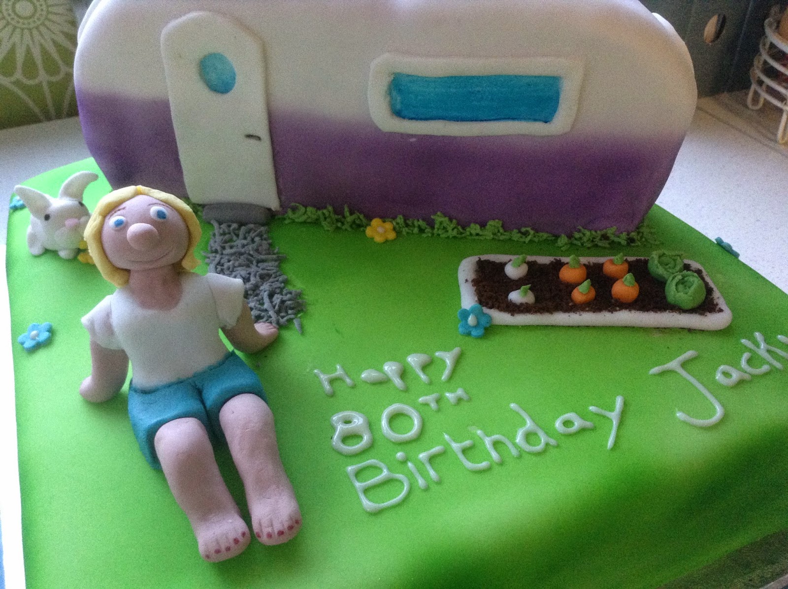 Chintzy Cakes: Caravan Birthday Cake