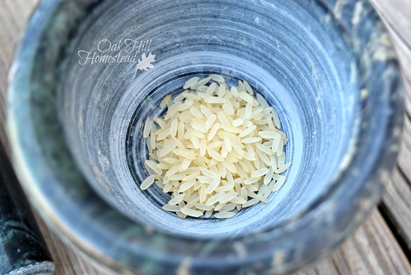 How to Season a New Mortar and Pestle - Oak Hill Homestead