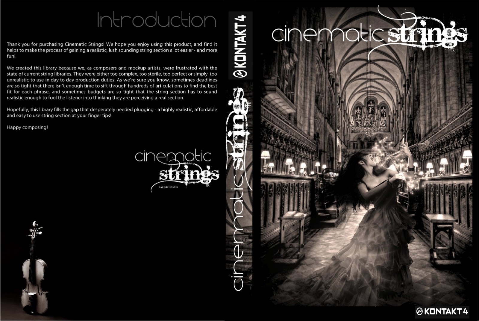 Cinematic Strings Pro Edition KONTAKT [AudioP2P] ~ AudioGenesis