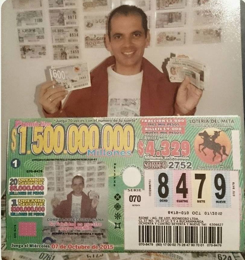 WORLD LOTTERY COLLECTOR: LA CELEBRACION CON LA LOTERIA DEL META
