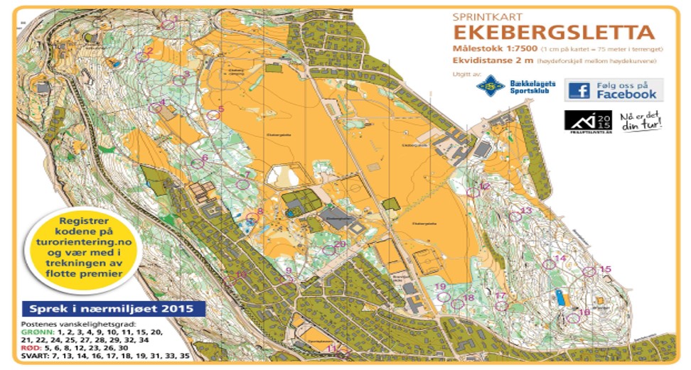 Ekebergsletta Kart | Kart