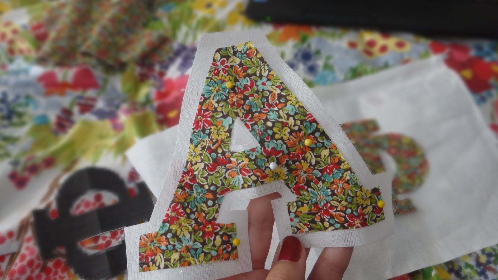 LC Design: Personalized Sew-On Letters!