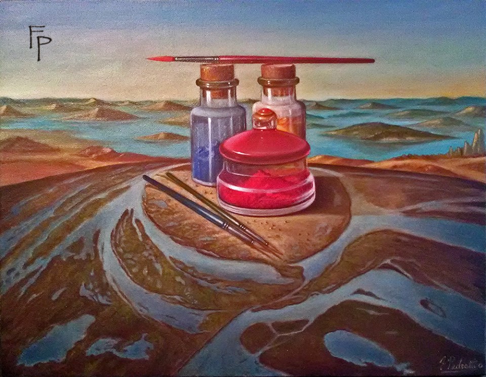 Felice Pedretti, 1961 | Metaphysical / Symbolist painter | Tutt'Art ...