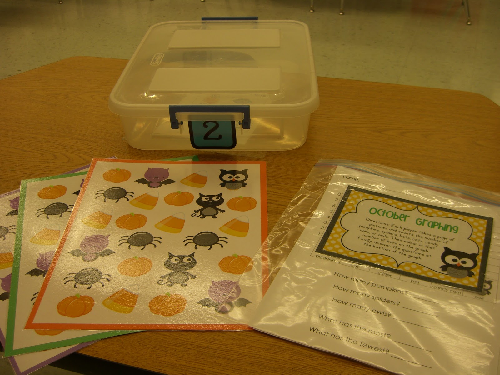 First Grade Garden: Math Stations - Set 2