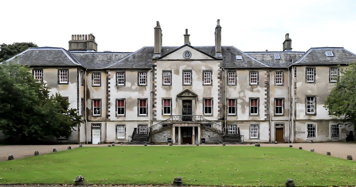 Old Age Travellers.: Newhailes House. Musselburgh, Scotland.