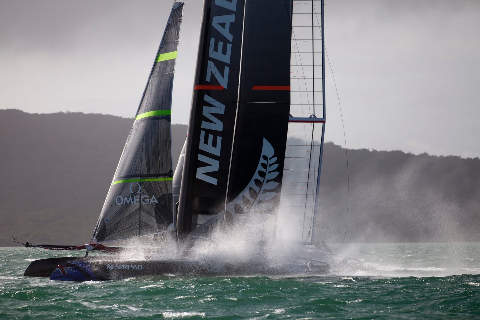 Juanpa Cadario: Día final de test para los AC45 en Auckland