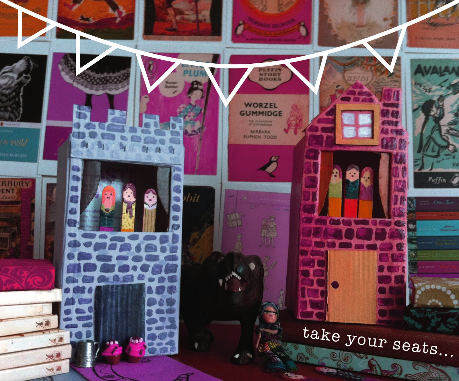Have a go, Hannah: Mini Puppet Theatre Craft