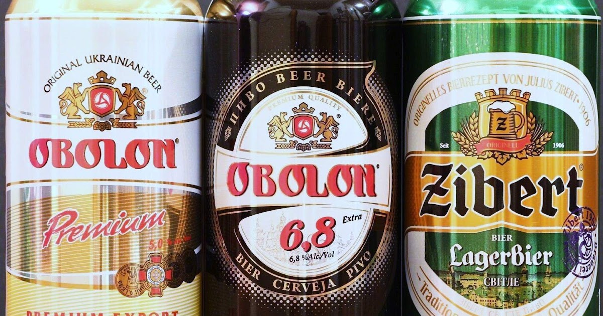 Burk-Bloggen: Obolon Premium & Obolon 6,8 & Zibert LagerBier : nya ...