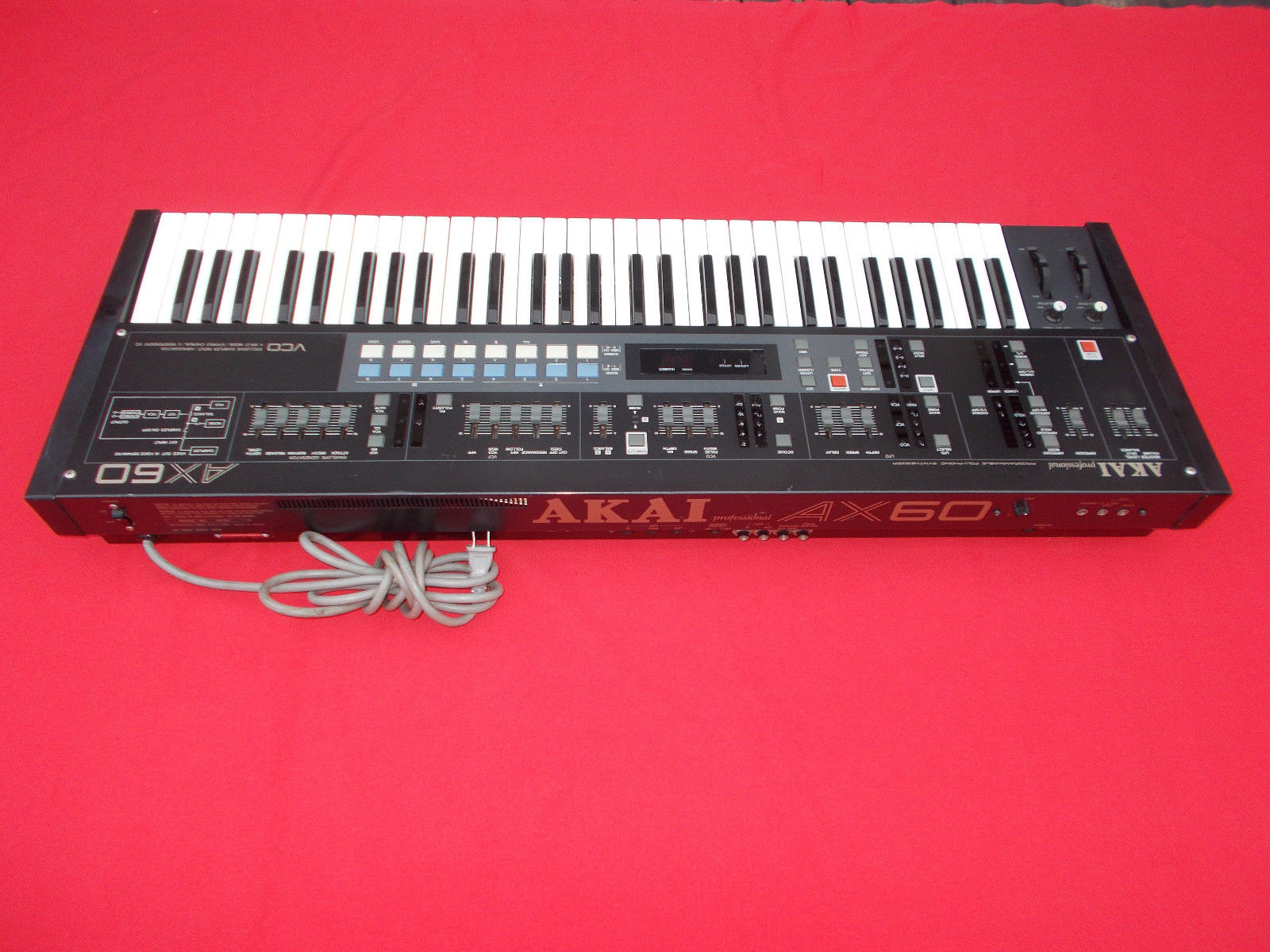 MATRIXSYNTH: Vintage AKAI AX-60 Analog Synthesizer Keyboard