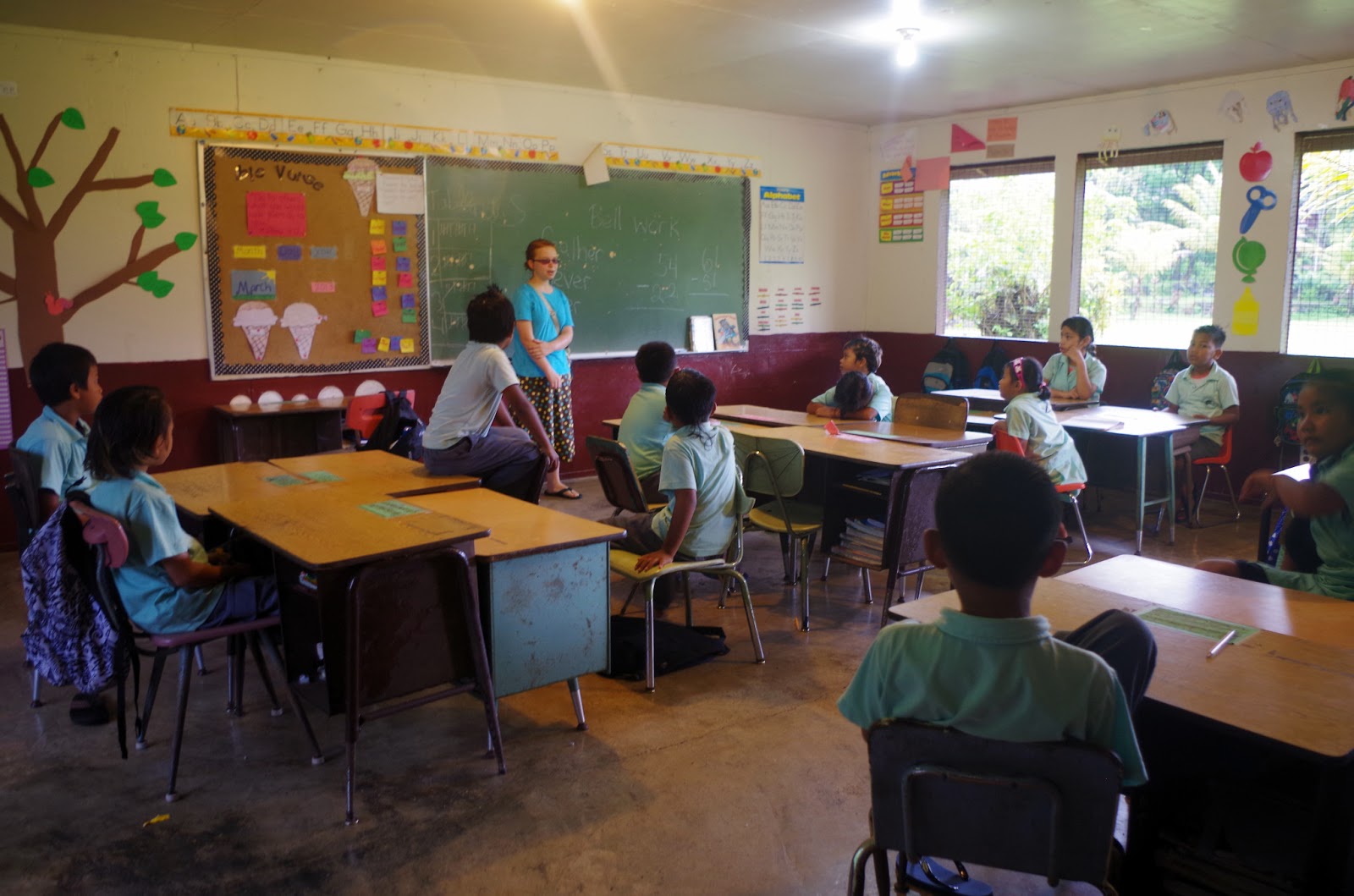 Pohnpei, Part 5: At the School