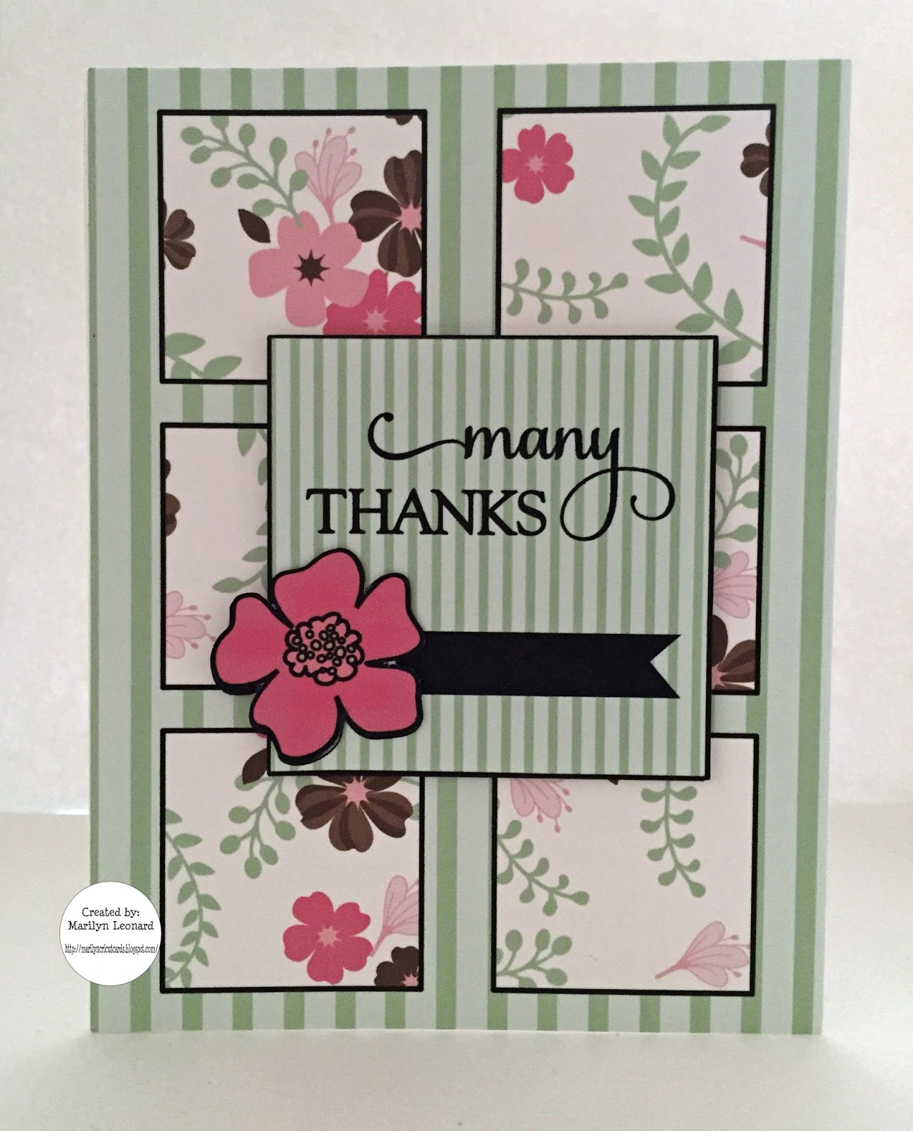 ~ Marilyn's Cricut Cards ~: Hip to Be Square
