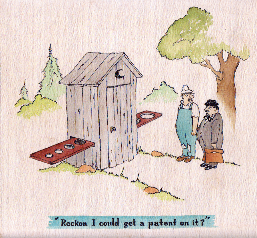 True Adventures of an Art Addict: Outhouse Humor - with addendum