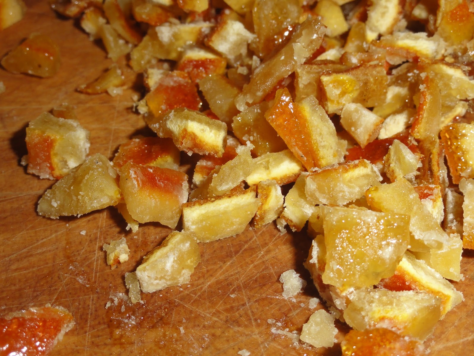 echte hausfrau: Orangeat and Zitronat recipe (candid orange & lemon)