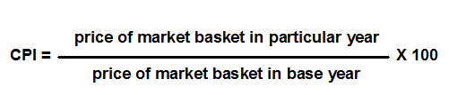 Consumer Price Index Formula
