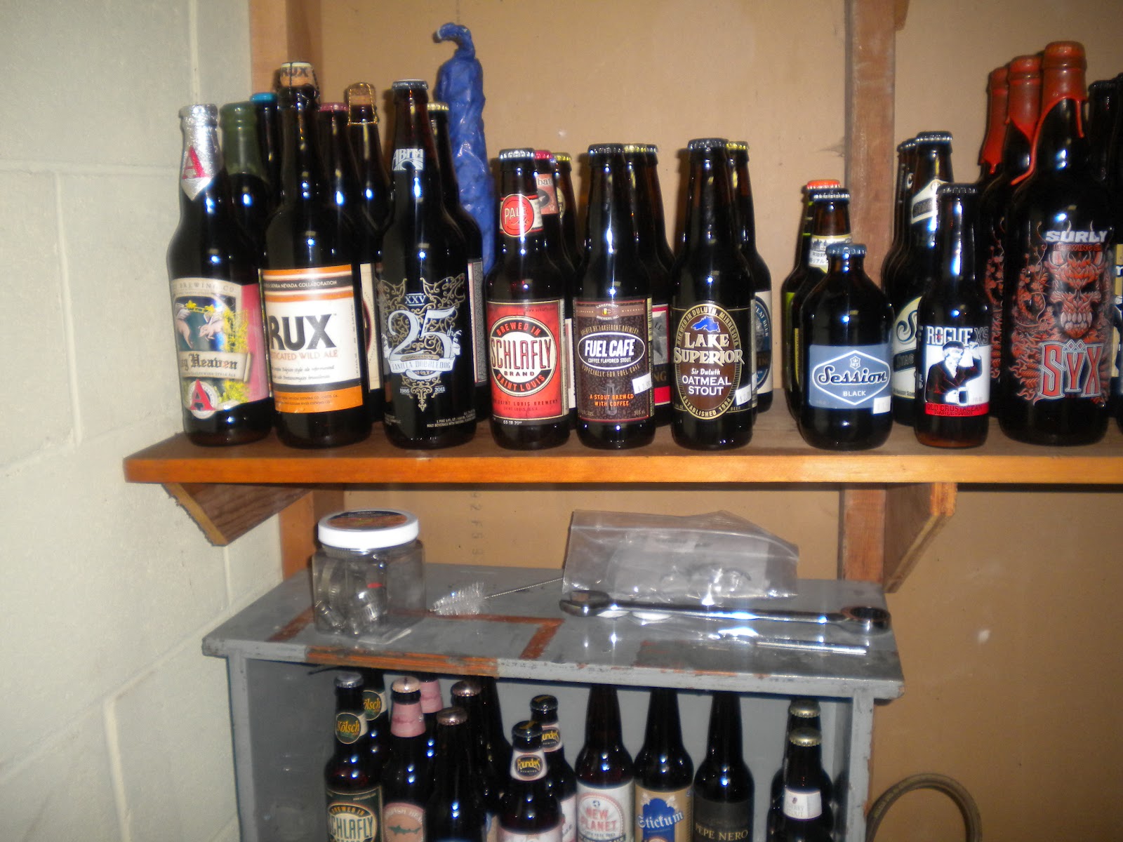 Life with Bethie the Boo: The beer cellar