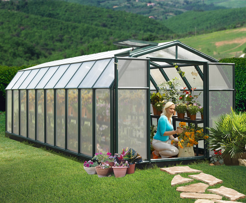 Rion Hobby Greenhouses: Rion Hobby Gardener 2 - Twin Wall 8' x 20 ...
