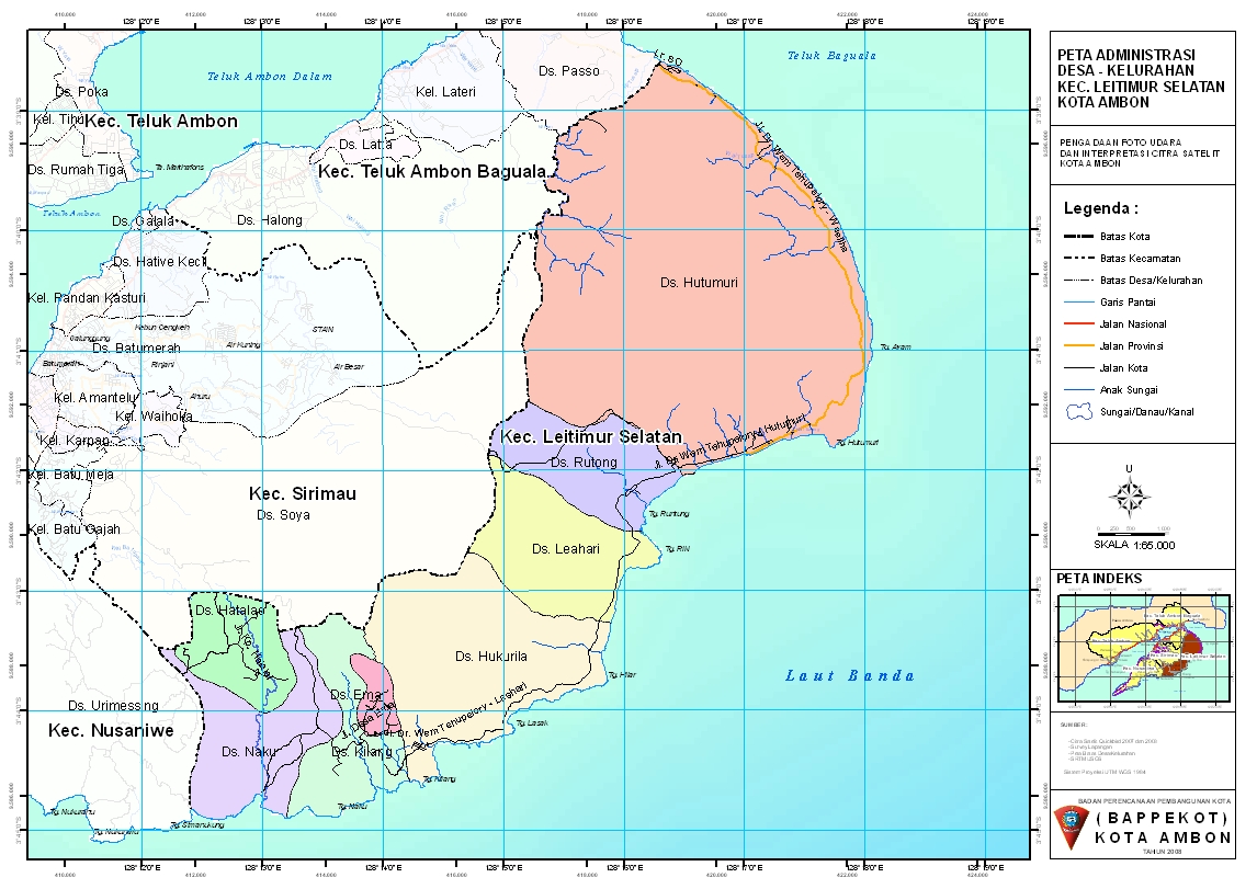 Frets Malakausea: BEBERAPA PETA KOTA AMBON DAN LOKASI PASAR MARDIKA
