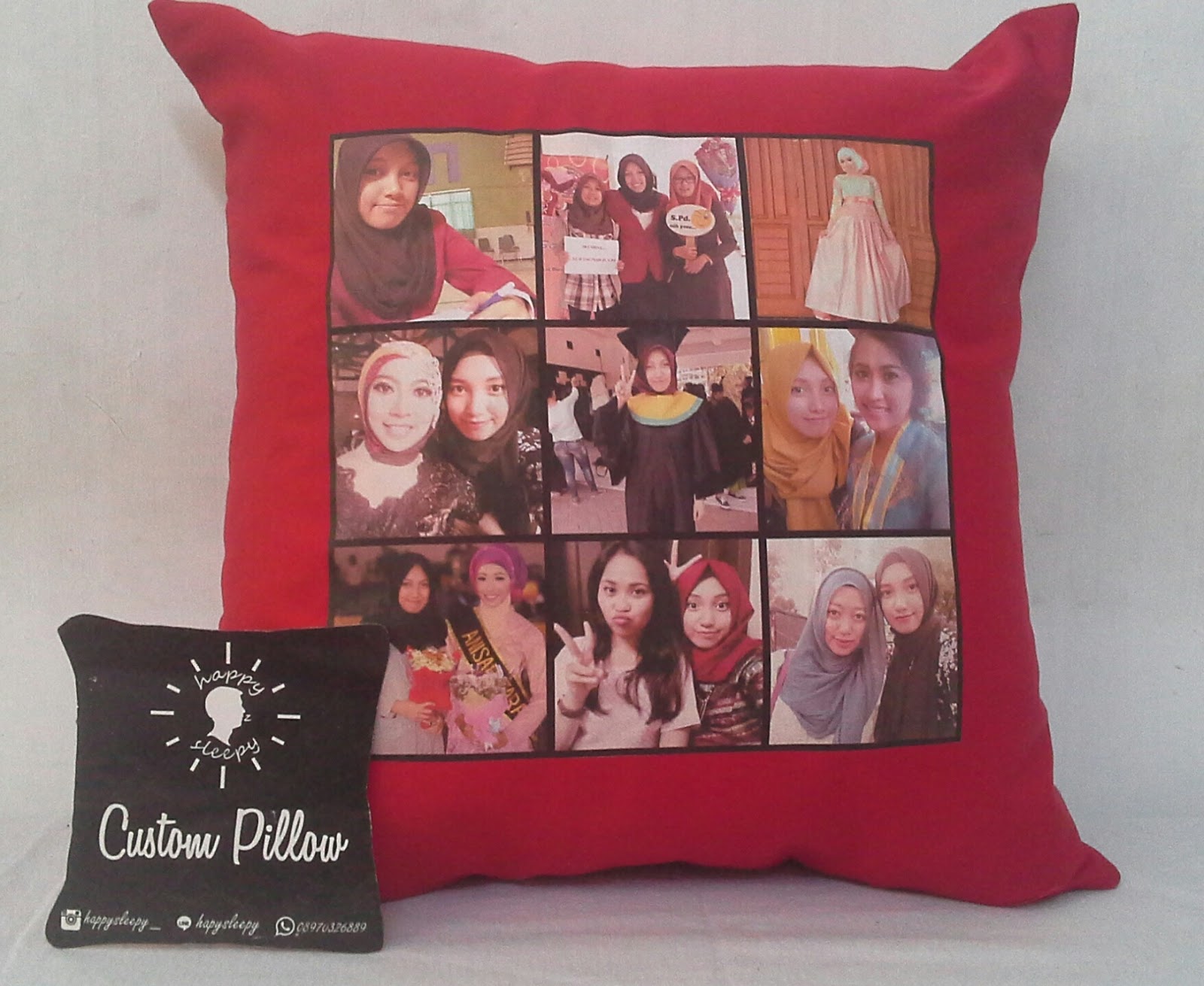 Bantal custom malang, bantal custom, bantal custom murah, bantal foto ...